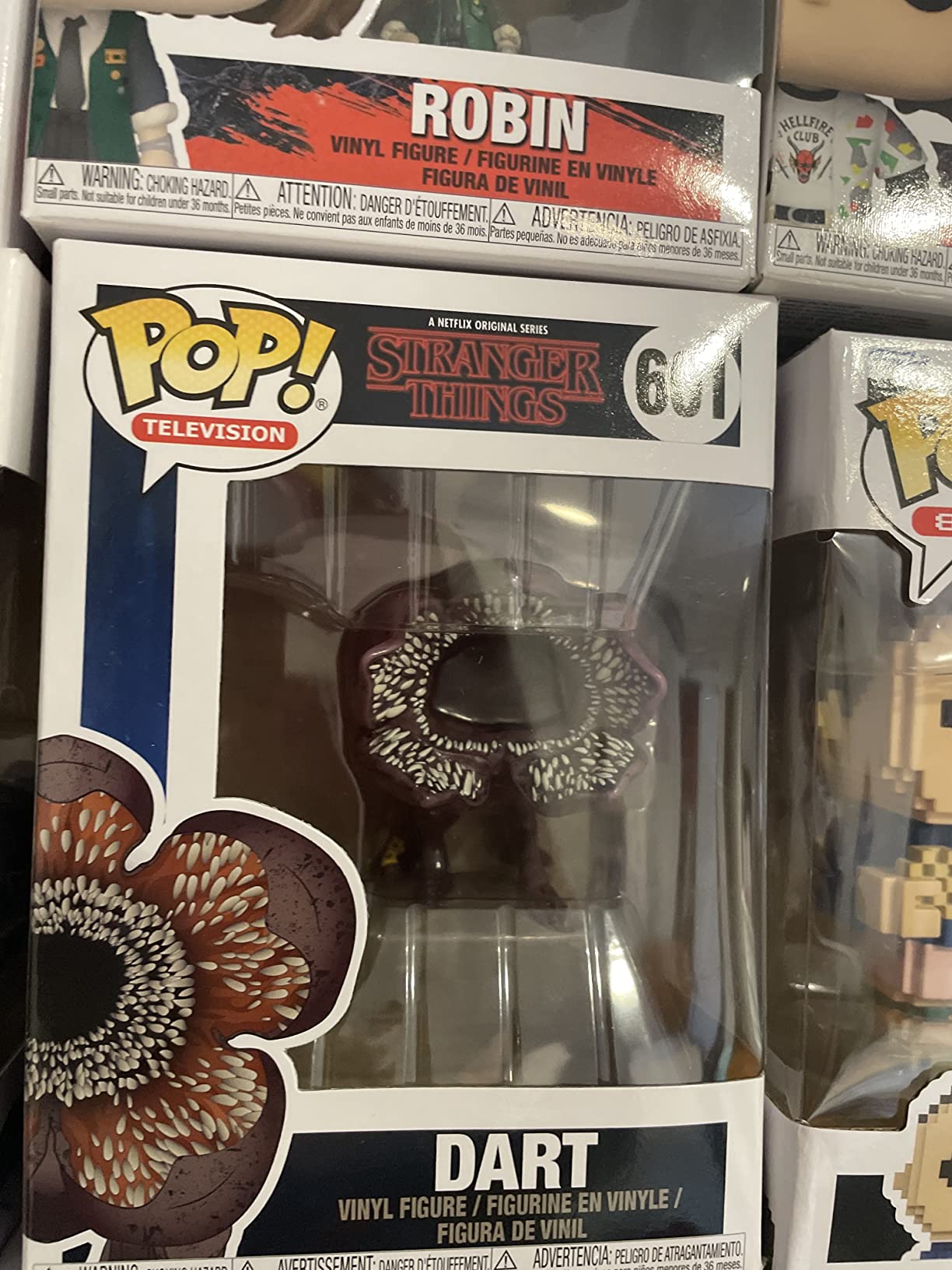 Amazon.com: Funko Pop TV: Stranger Things, figura coleccionable del ...