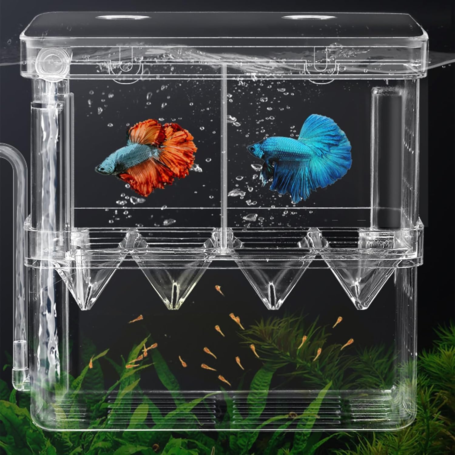 Baby Fish Separator For Tank Uniclife Aquarium Fish Breeding Box ...