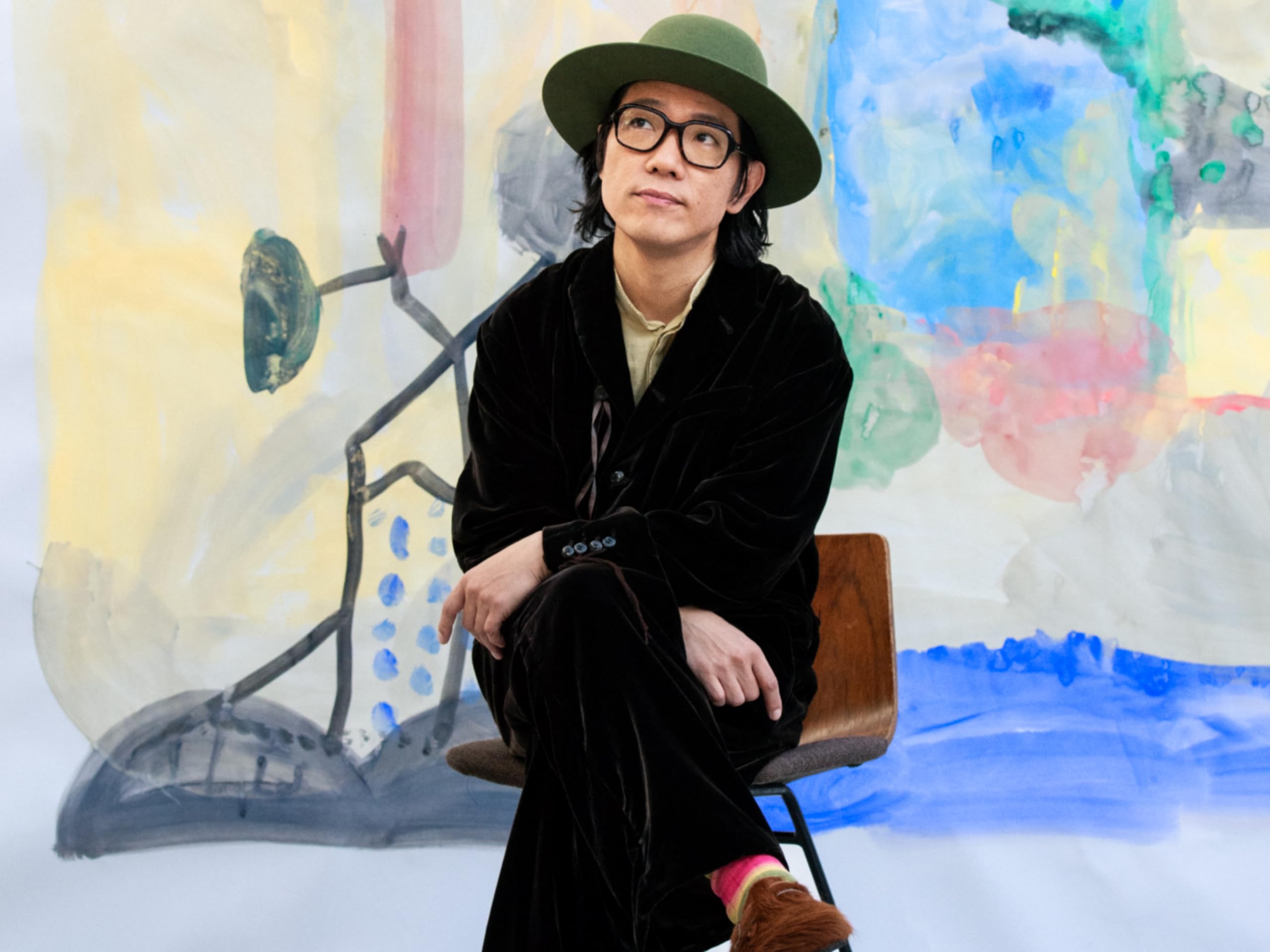 ハナレグミのSHINJITERUからの楽曲線画をAmazon Musicで