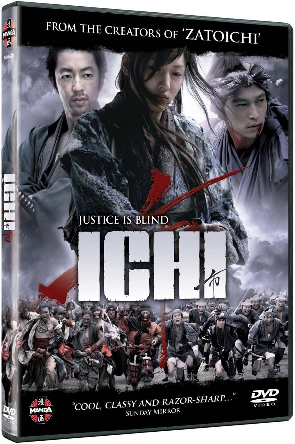 Ichi [DVD]: Amazon.co.uk: Haruka Ayase, Shidou Nakamura, Yosuke Kubozuka, Takao Osawa, Kazum ...
