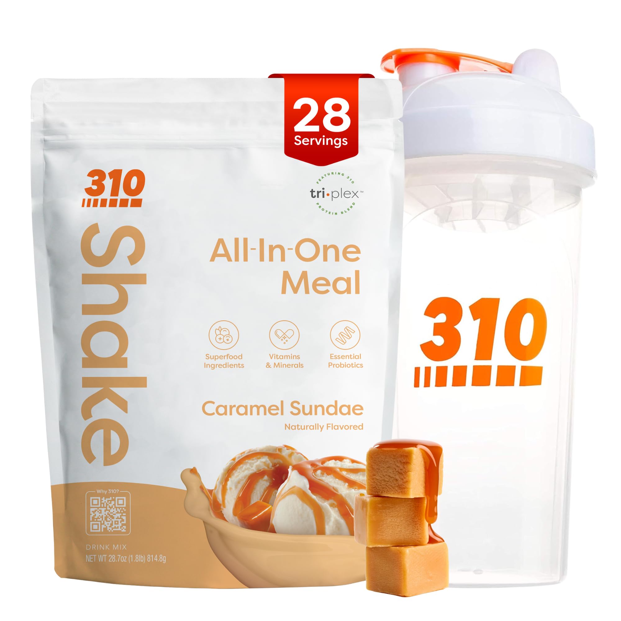 Snapklik.com : 310 Nutrition All-in-One Meal Replacement Shake Powder