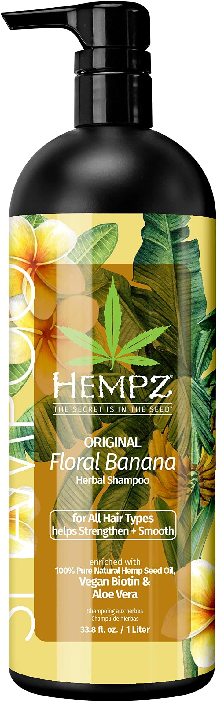 Amazon.com : Hempz Original Herbal Shampoo for Damaged and Color ...