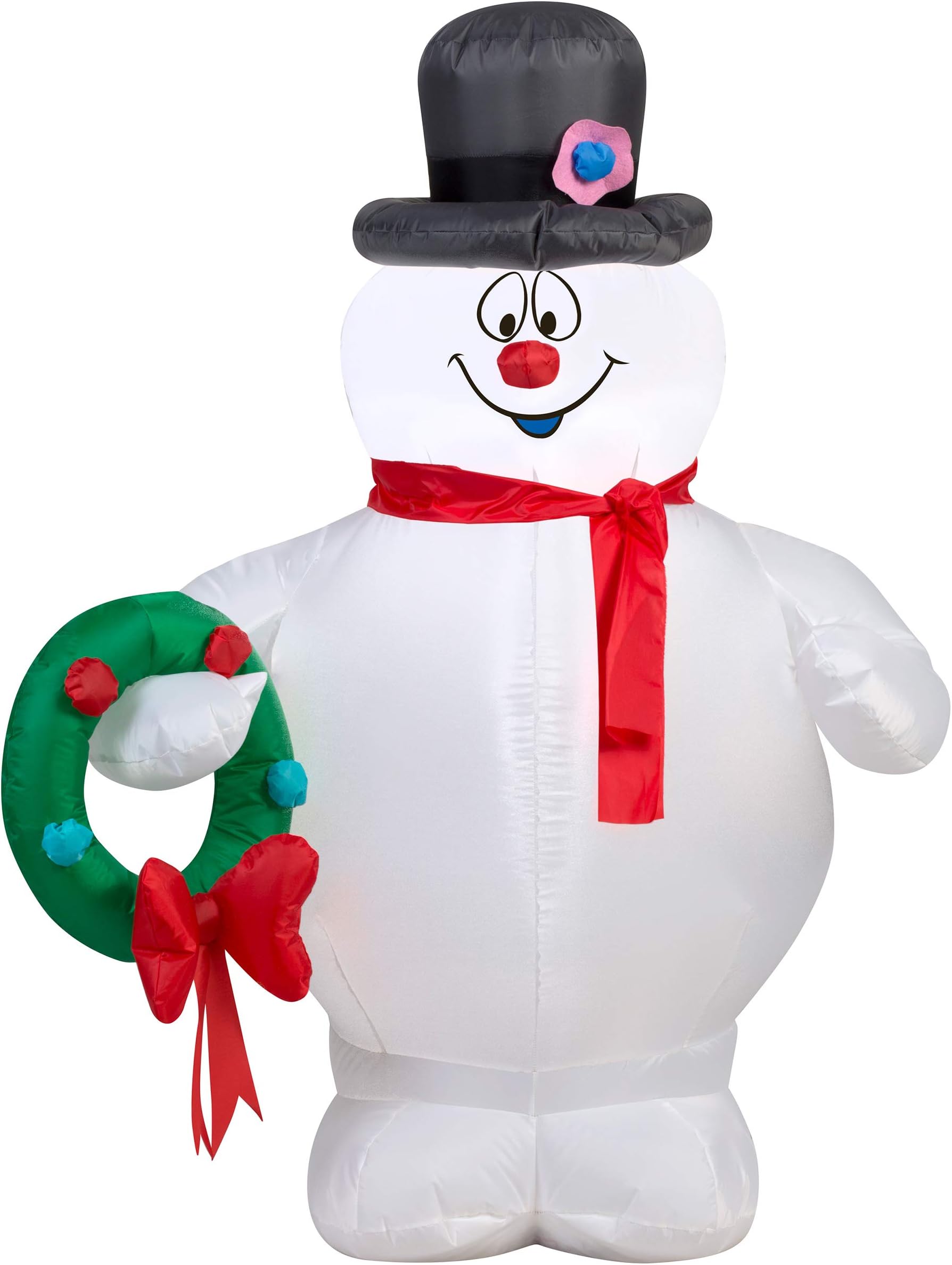 Amazon.com: Gemmy 39909 Frosty The Snowman Inflatable, Multi : Patio ...