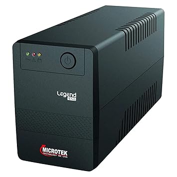 Microtek Legend 650 Line Interactive UPS 650VA/360W, Micro Processor ...