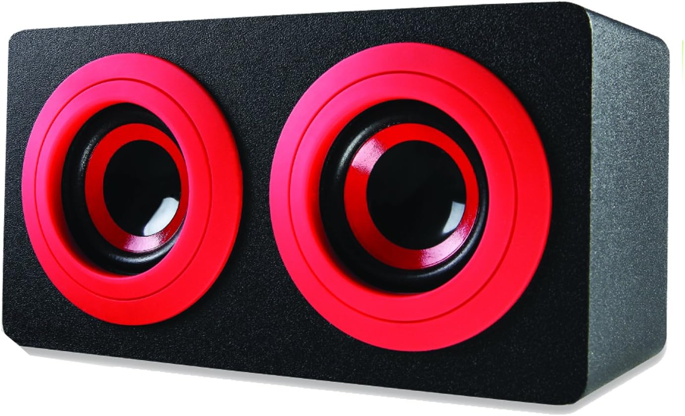 Amazon.com : SoundLogic XT Portable Bass Blaster Mini Boombox Stereo ...