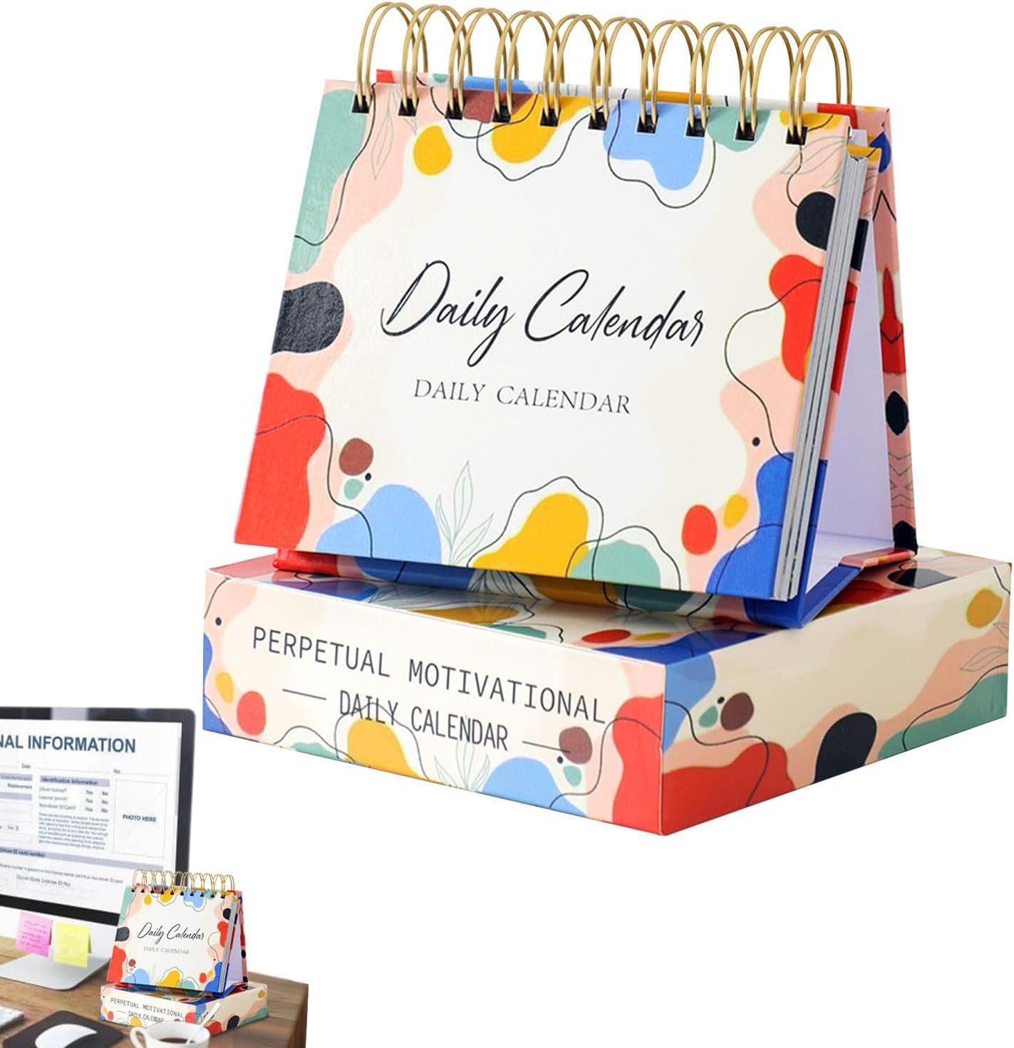 2024 Inspirational Desk Calendar, Motivational Calendar With ...