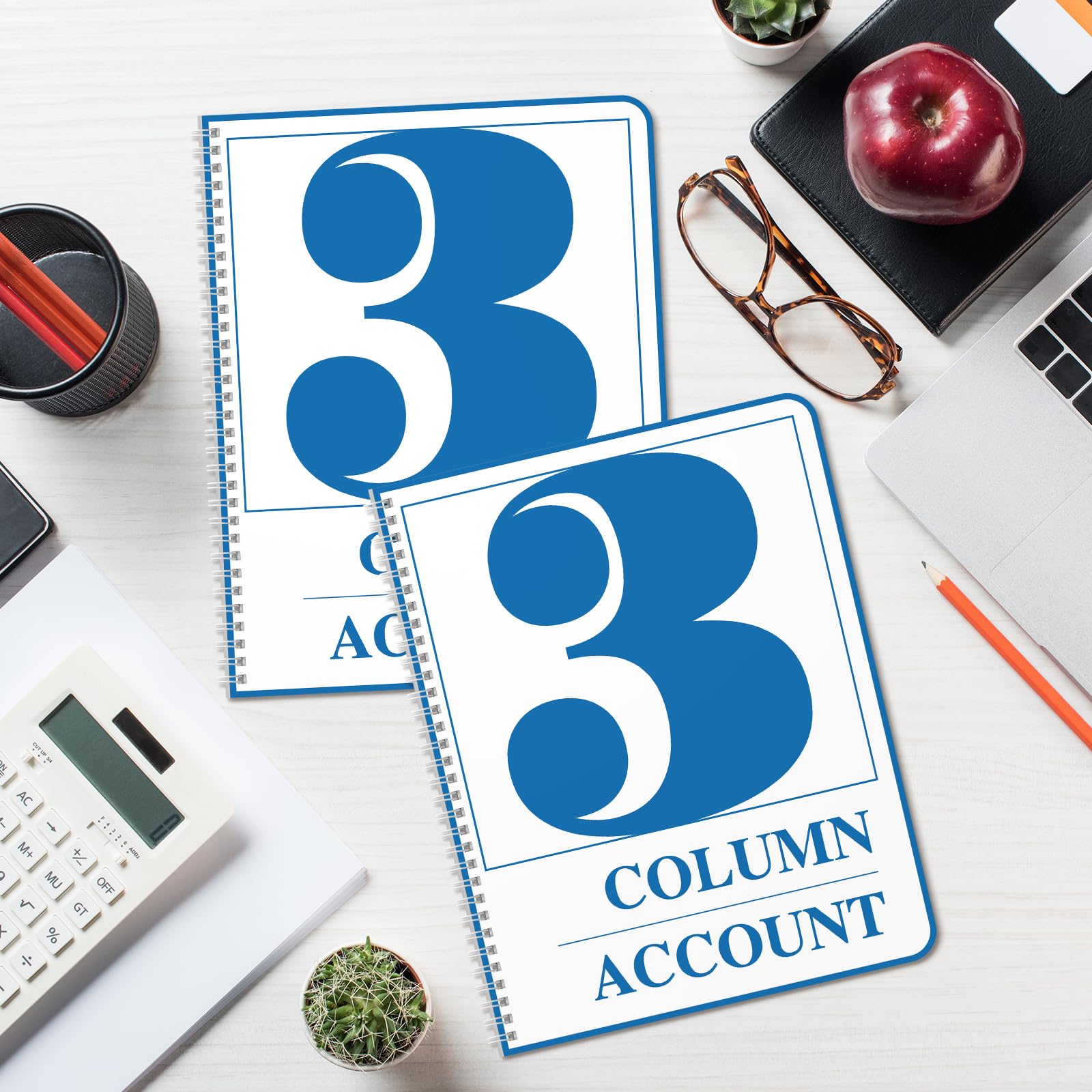 Snapklik.com : Sayglossy 2 Pack Ledger Books Columnar Books Accounting ...