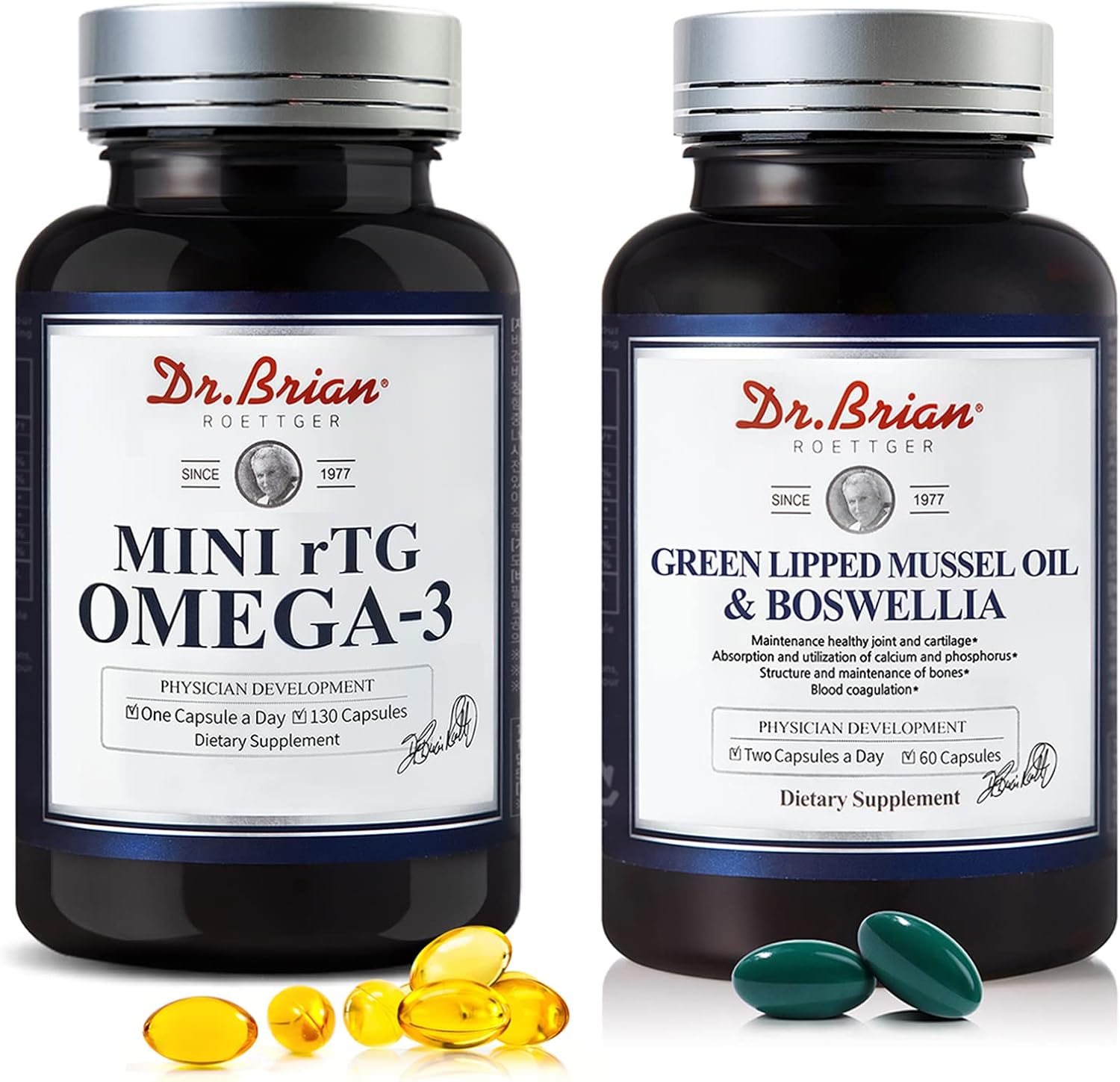 Dr. Brian rTG Mini Omega 3 Fish Oil - Supports Nepal | Ubuy