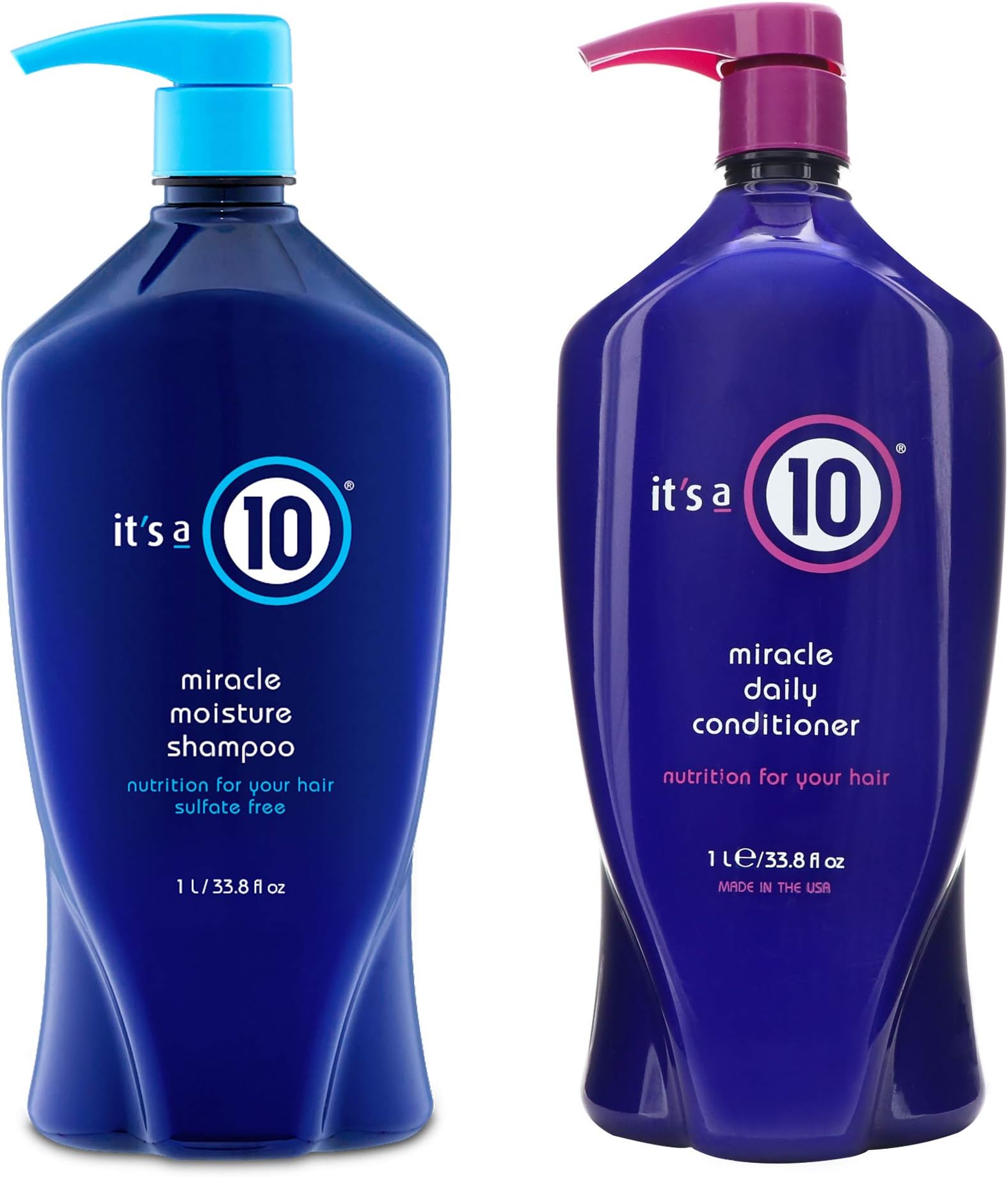Amazon.com : It's A 10 Shampoo & Deep Conditioner Duo with Keratin - 10 ...