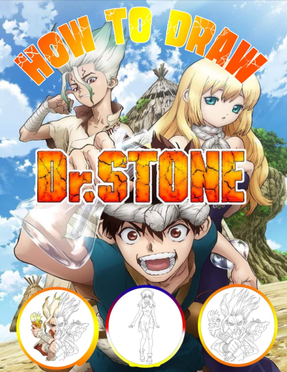 Buy How To Draw Dr. Stone: High-quality Pages With A Steps For drawing ...