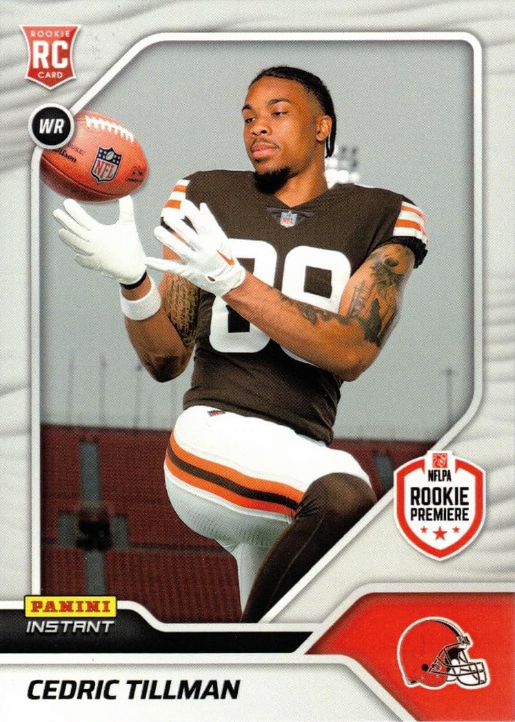 Amazon.com: 2023 Panini Instant Football #24 Cedric Tillman Rookie Card ...