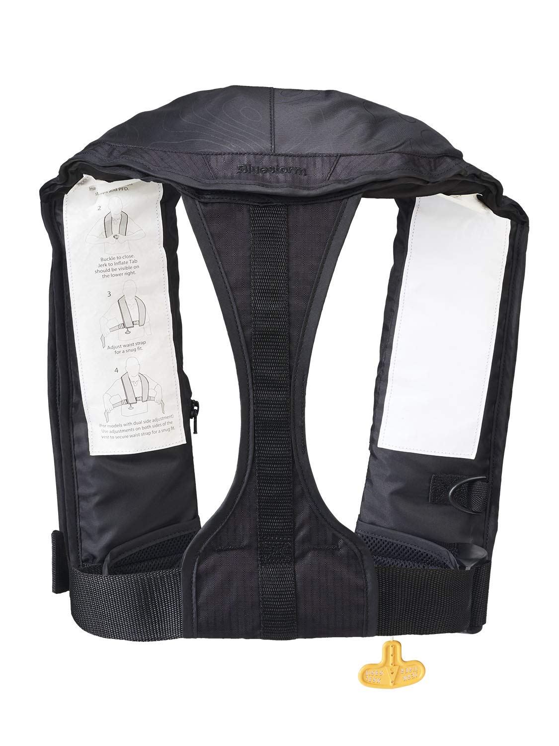 Snapklik.com : BLUESTORM Stratus 35 Inflatable Life Jacket PFD For ...