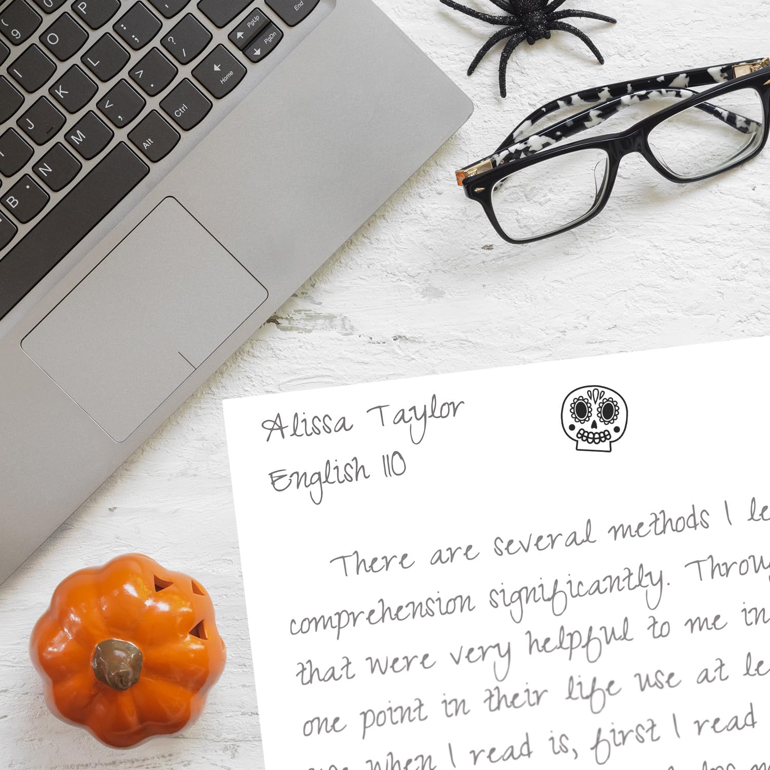 Snapklik.com : Sugar Skull Stamp / 2000 Plus Self Inking Teacher ...