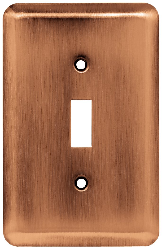 Franklin Brass 64135 Stamped Steel Round Single Toggle Switch Wall ...