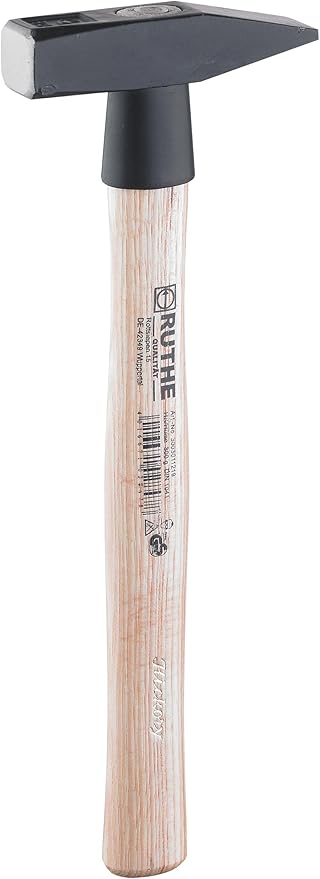 Ruthe 3001011219 Schlosserhammer deutsche Form VPA/GS mit Hickorystiel ...