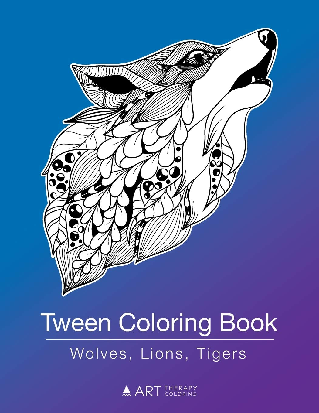Amazon.com: Tween Coloring Book: Wolves, Lions, Tigers: Colouring Book ...