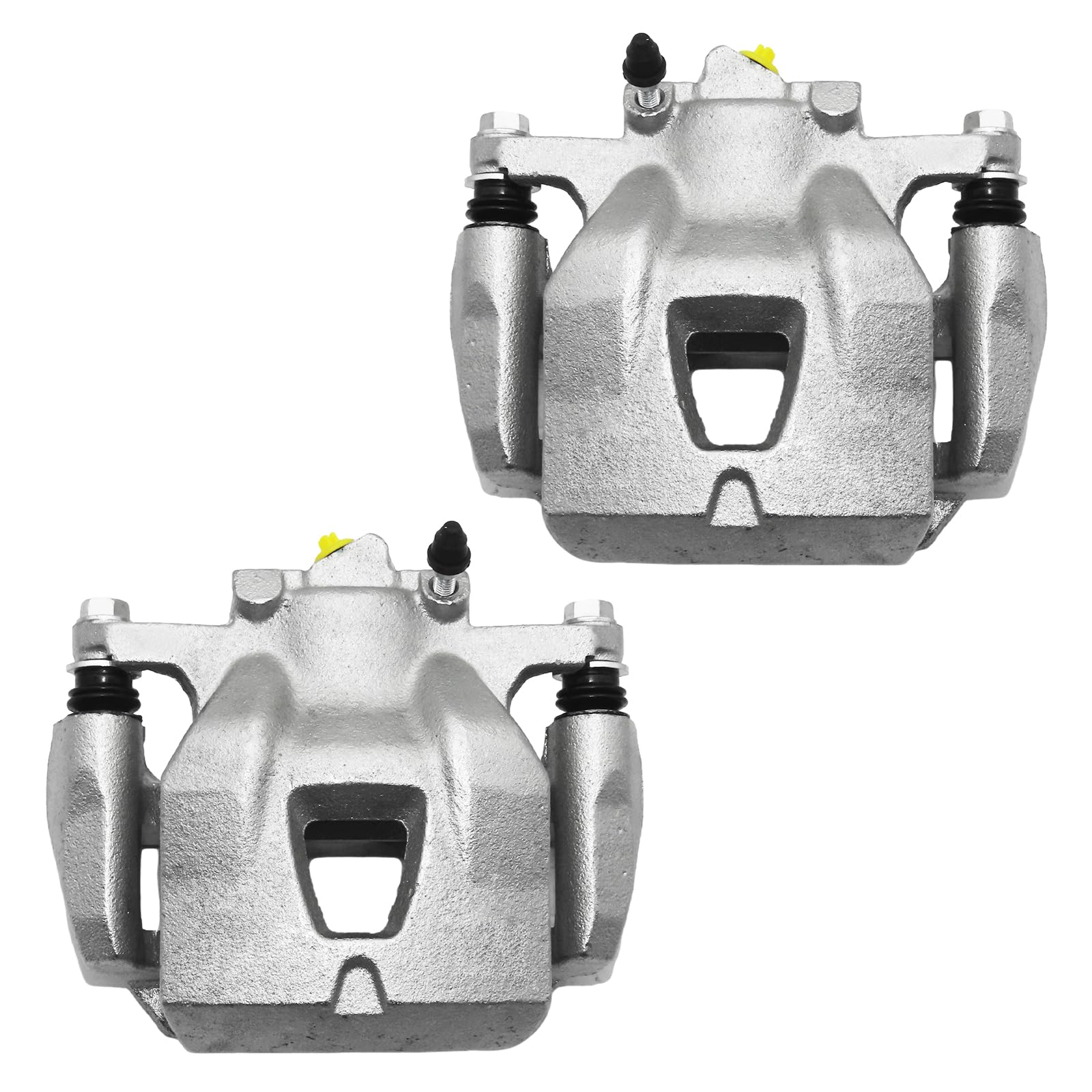 Amazon.com: GAIASURGE Front Brake Calipers Assembly Pair Set of 2 ...