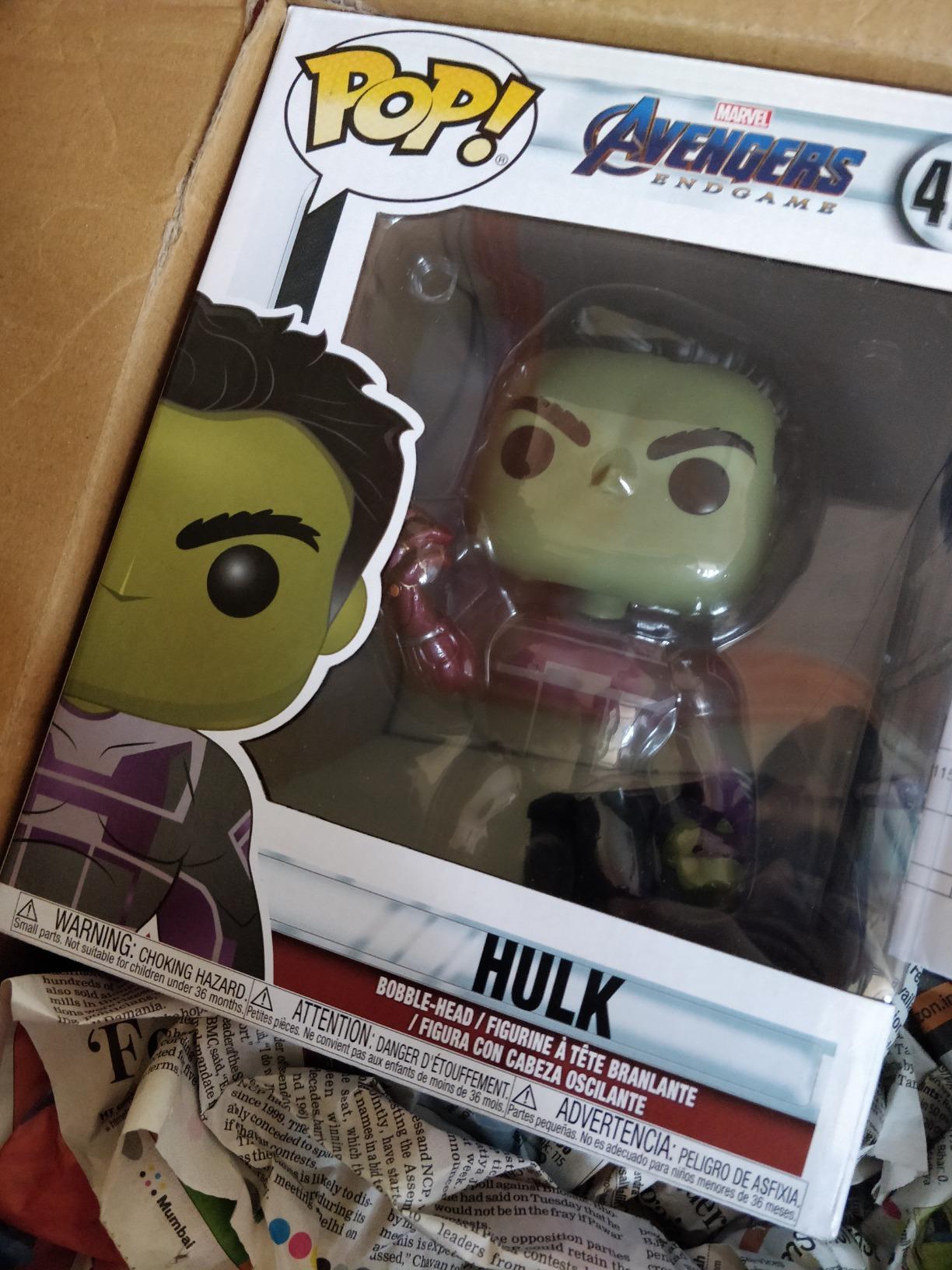 Buy Funko - 39743 Marvel Avengers - Hulk with Gauntlet 6 Inch Large Pop ...