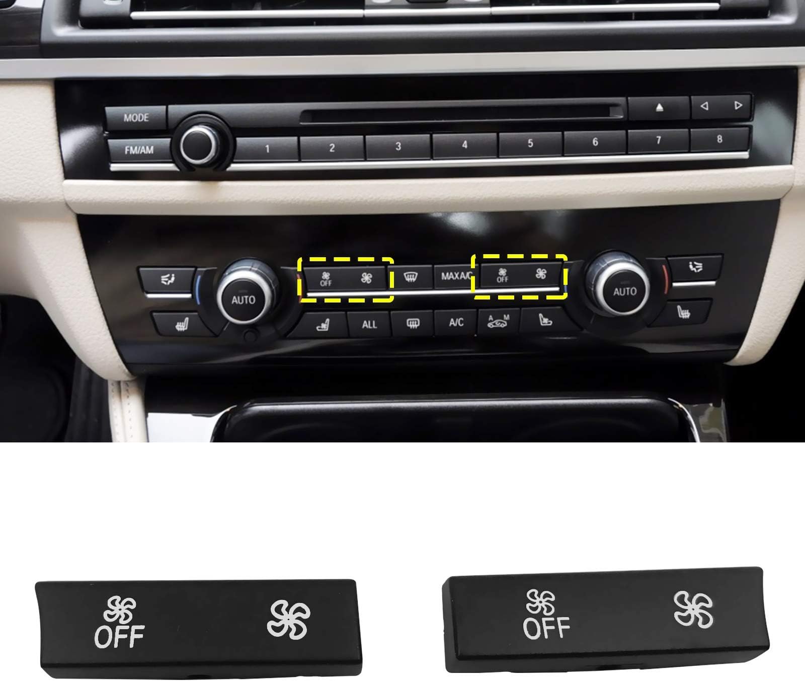 2017 Bmw X5 Accessories Front Left Car AC Air Volume Button Climate ...