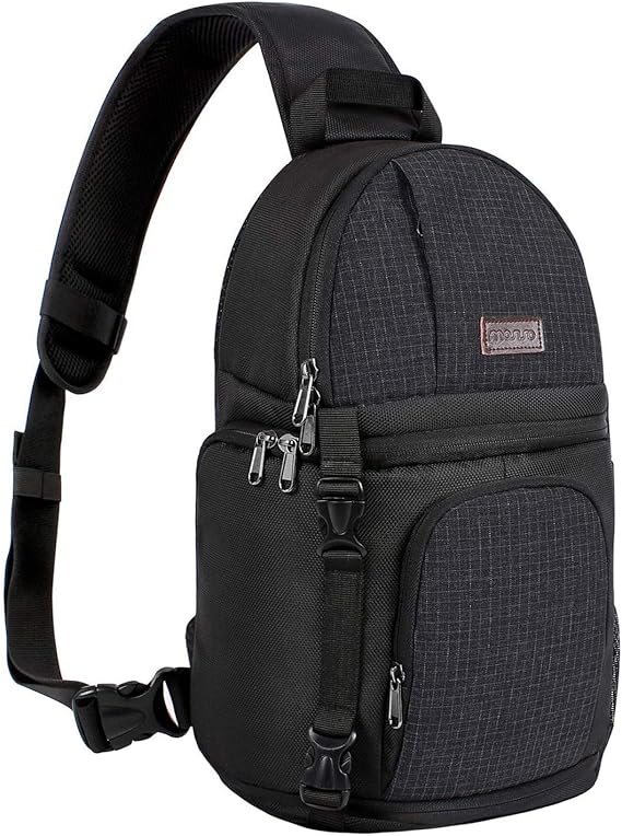 Amazon.com : MOSISO Camera Sling Bag, DSLR/SLR/Mirrorless Camera ...