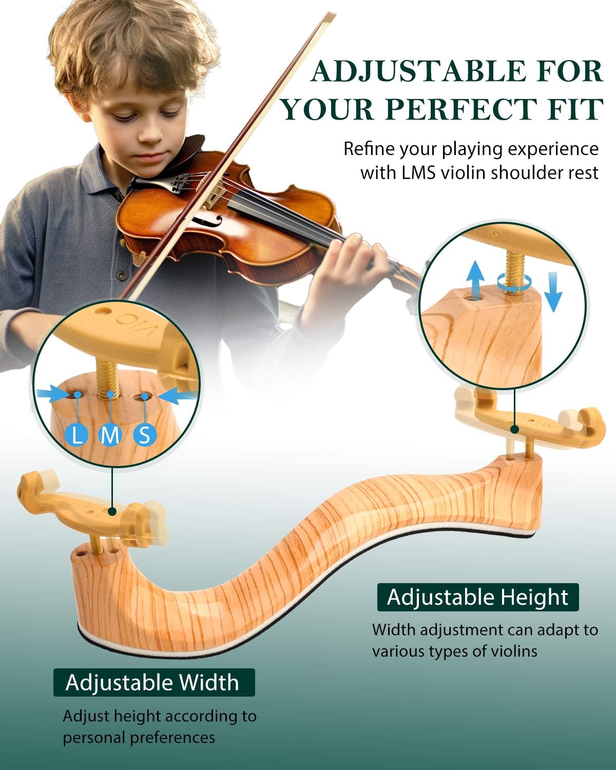 Violin Shoulder Rest Types