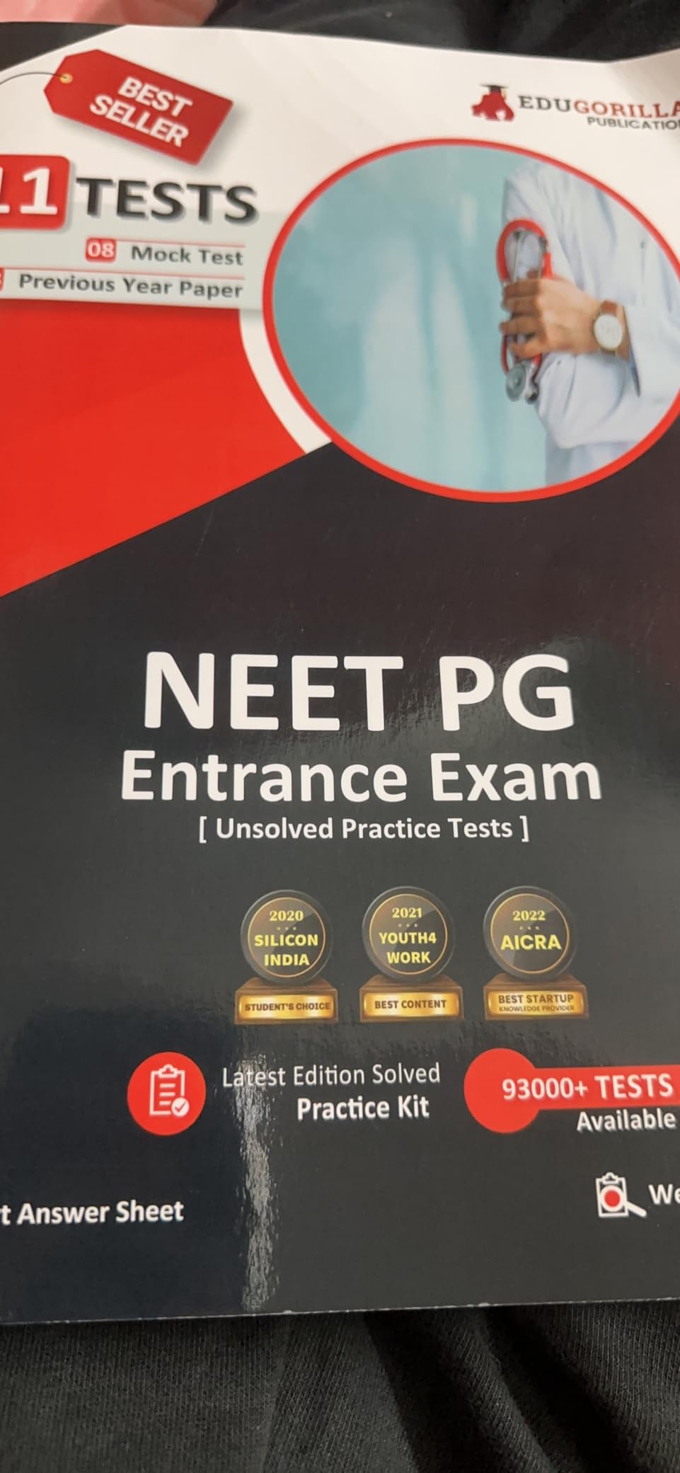 Buy NEET PG Entrance Exam Preparation Book 2024 - 10 Mock Tests and 2 ...