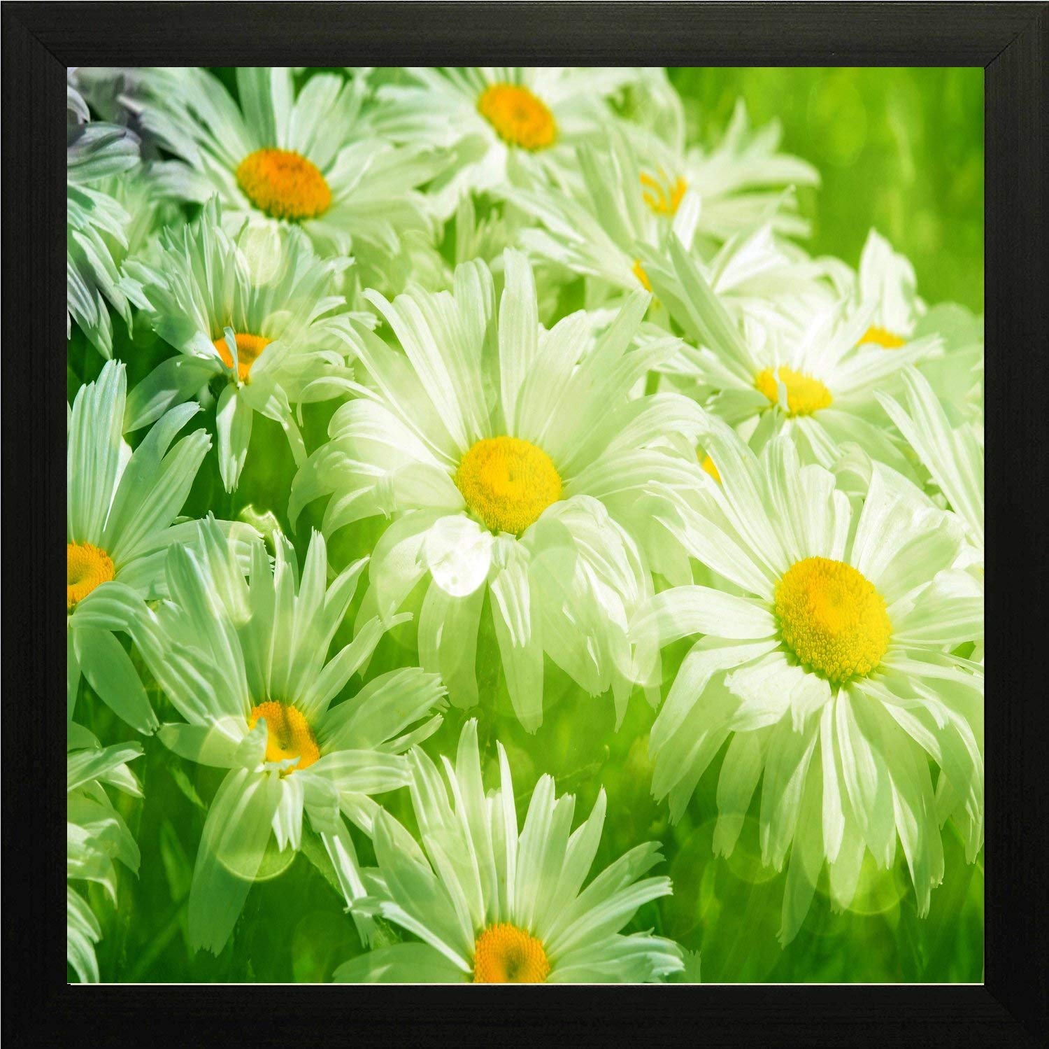 PPD Wall Paintings with Picture Frame for Wall Flower Floral Frame ...