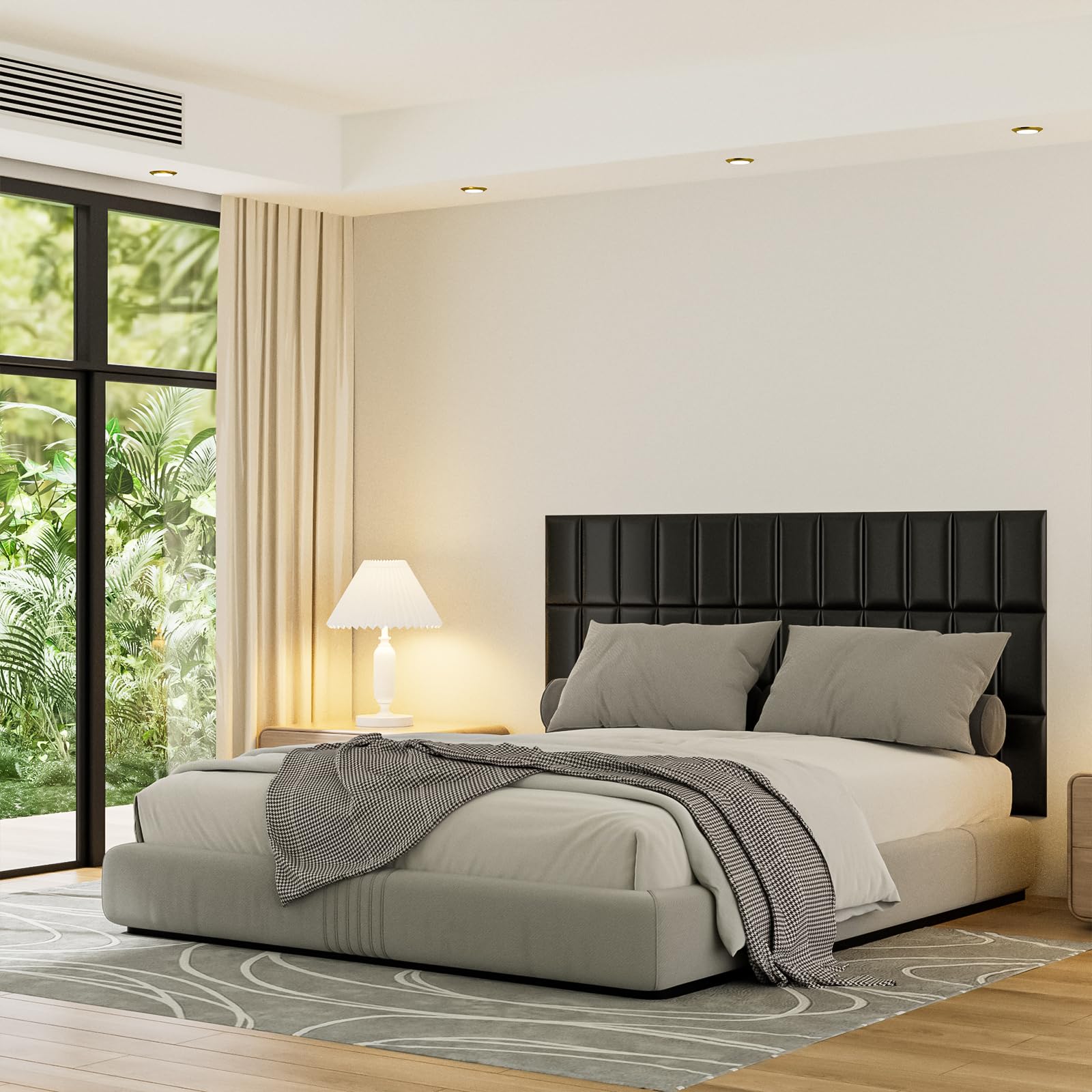 Snapklik.com : Elvone Peel And Stick Padded Wall Panels For Kids