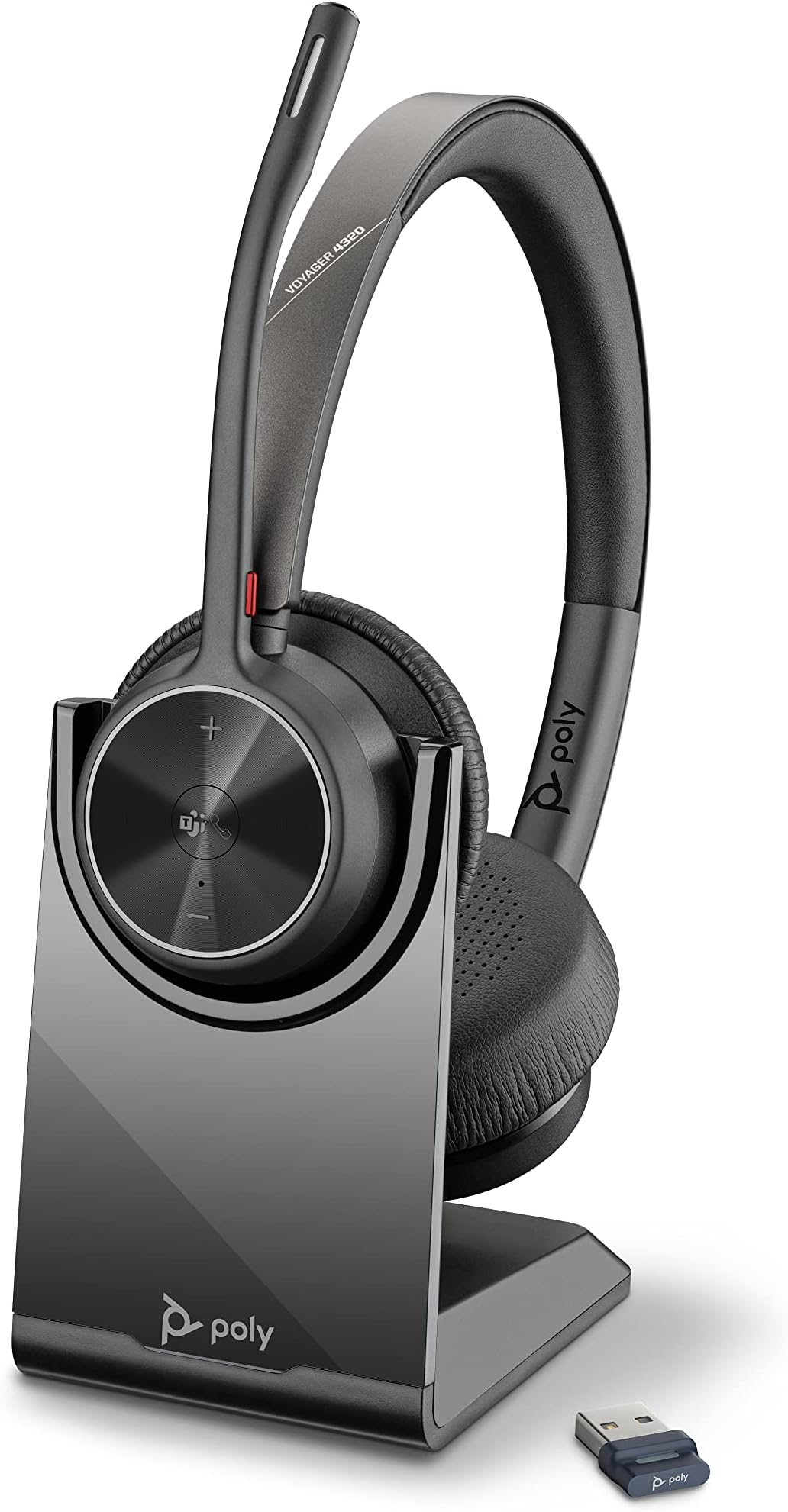 Plantronics - Cuffie stereo Bluetooth"Voyager 4220 UC" USB-A BT-Dongle ...