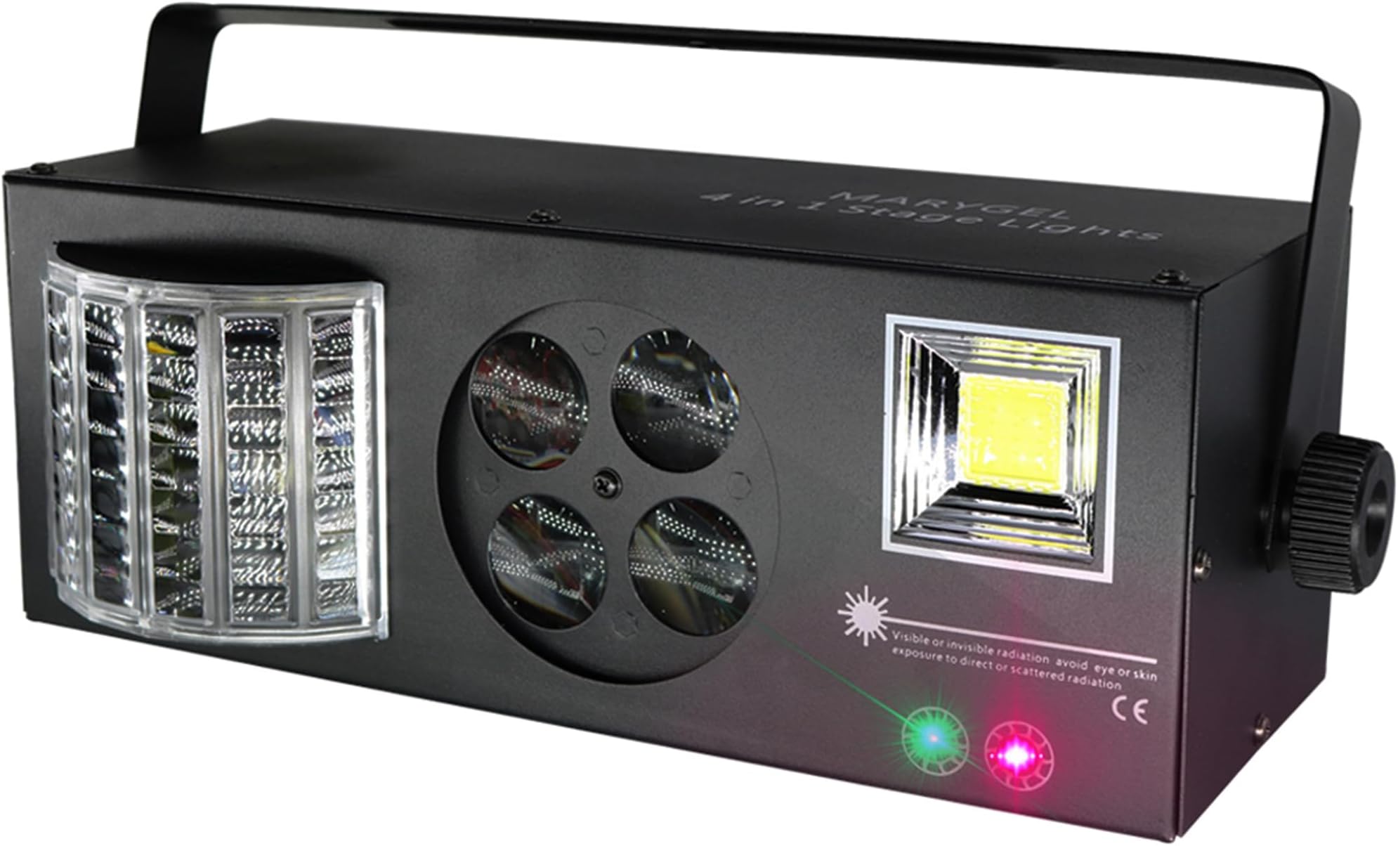 Amazon.com: MARYGEL 4 in 1 Mixed Effect Sound Activated Stage Lights ...