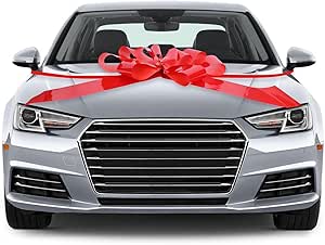 Amazon.com: EUBUY Big Car Bow 30 Inch Giant Car Bow with Ribbon for ...