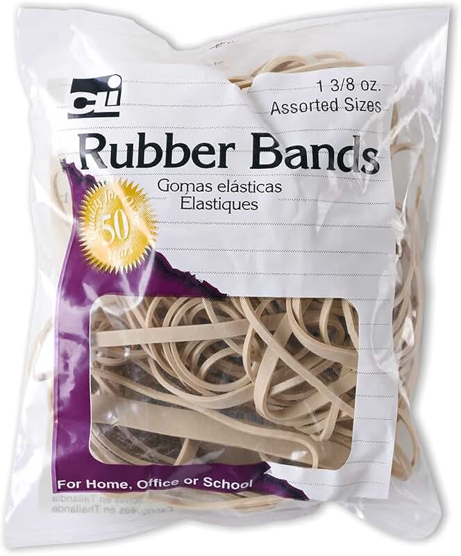 Amazon.com: Rubber Bands - Rubber Bands / Tape, Adhesives & Fasteners ...