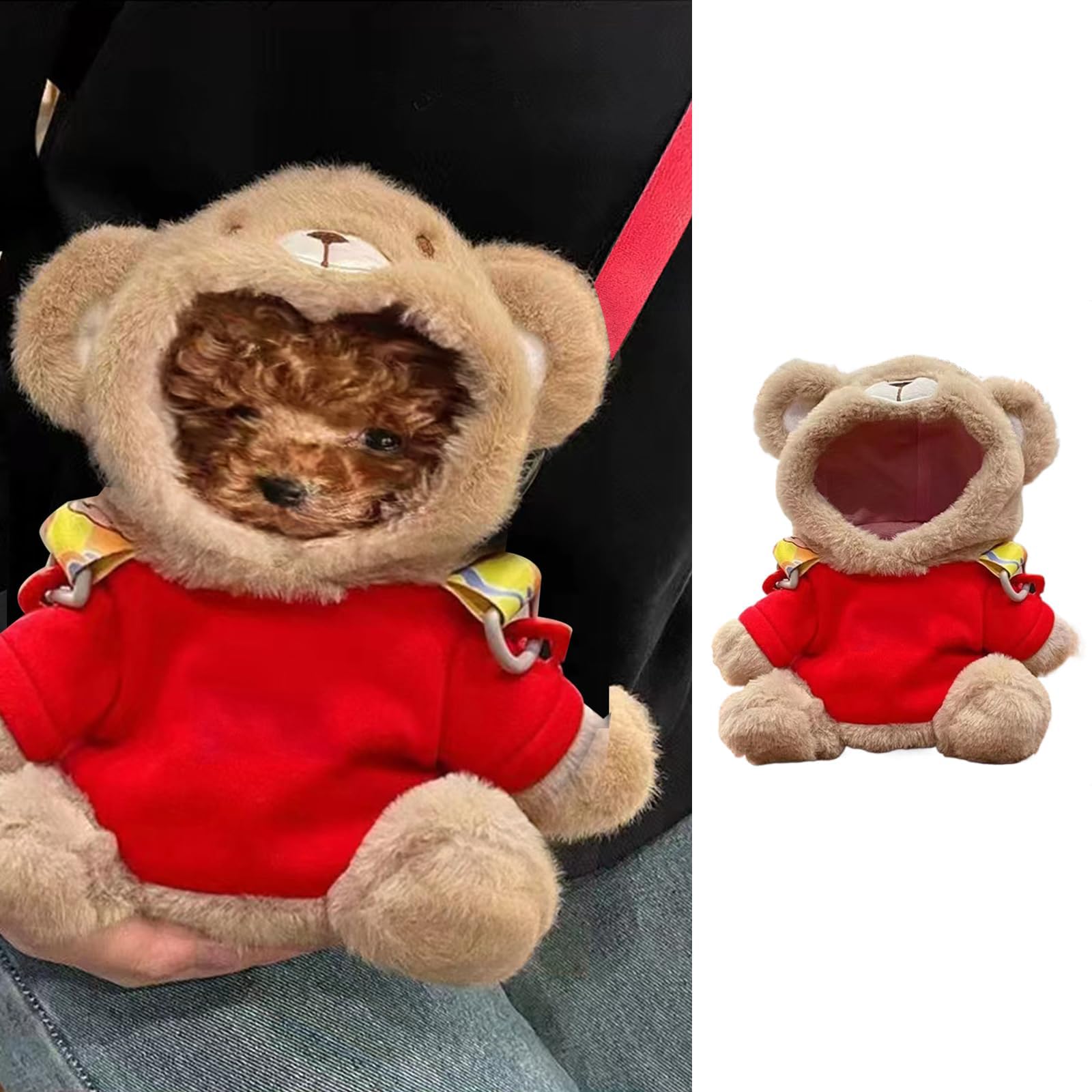 Amazon.com : MANON ROSA Small Dog Sling Carrier, Cute Hands Free Puppy ...