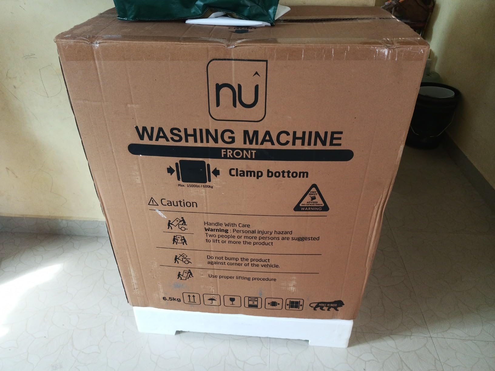 NU 6.5 Kg Semi-Automatic Top Load Washing Machine (WSTLP65GD, Grey ...