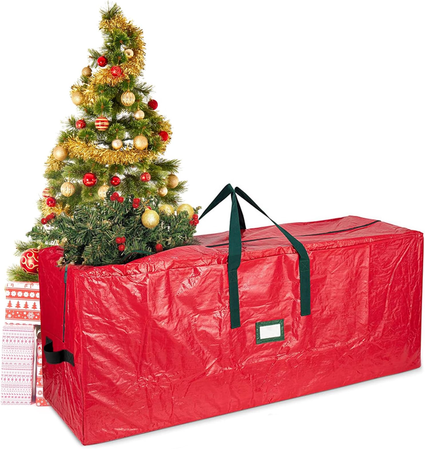 Large Christmas Tree Storage Bag - Fits 9FT Trees, Durable Waterproof ...