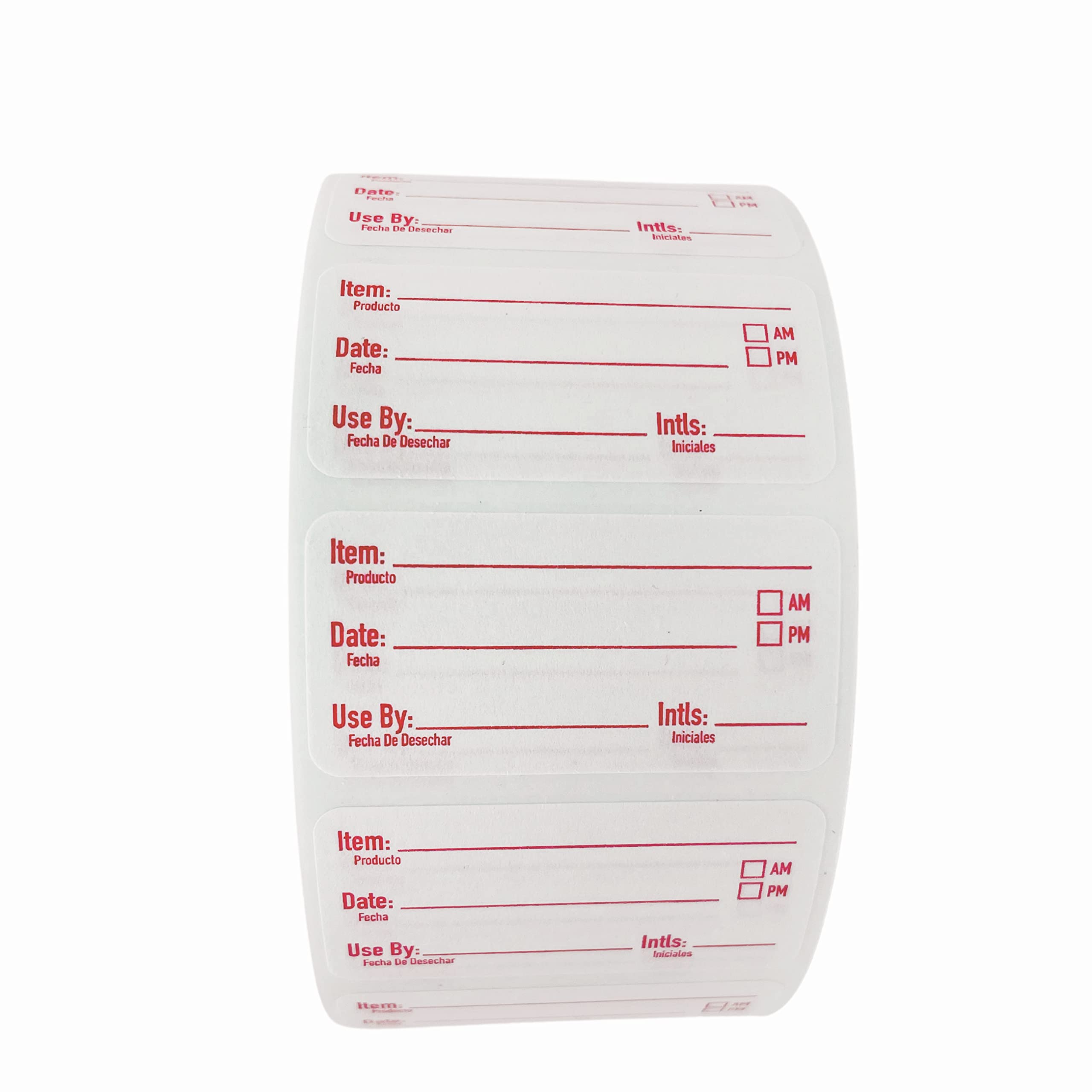 Amazon.com : ATL Direct 2x1 Dissolvable Labels for Food containers ...
