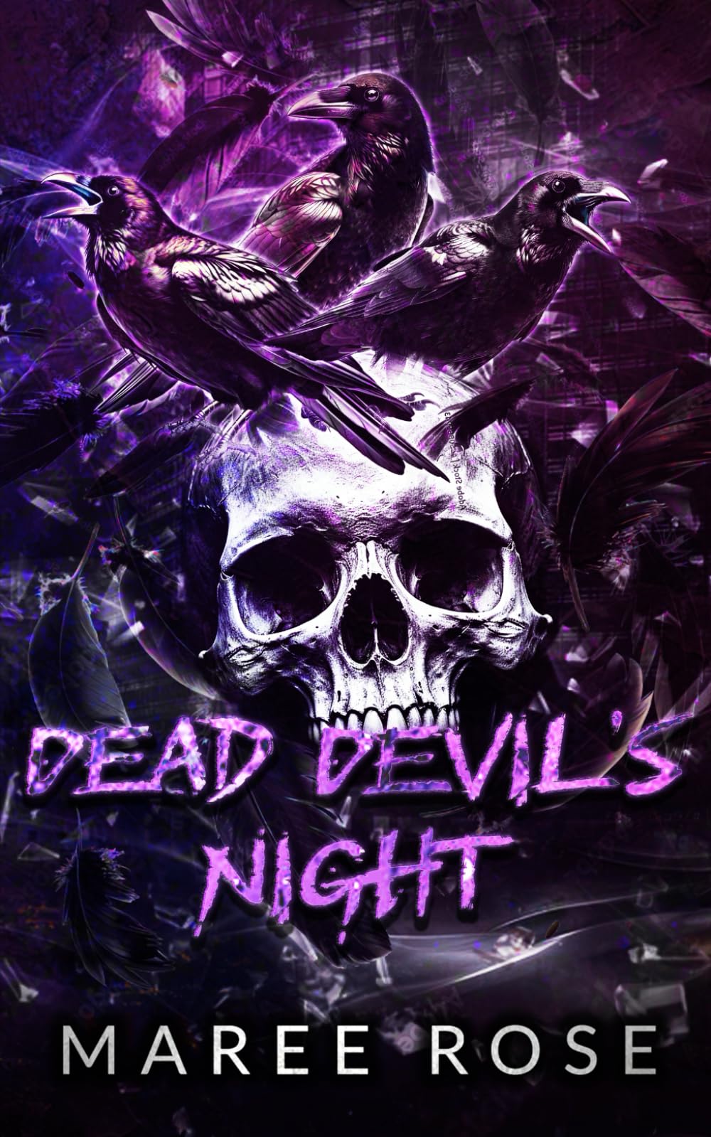 Dead Devil's Night: A Dark MFM Romance Novella: Rose, Maree ...