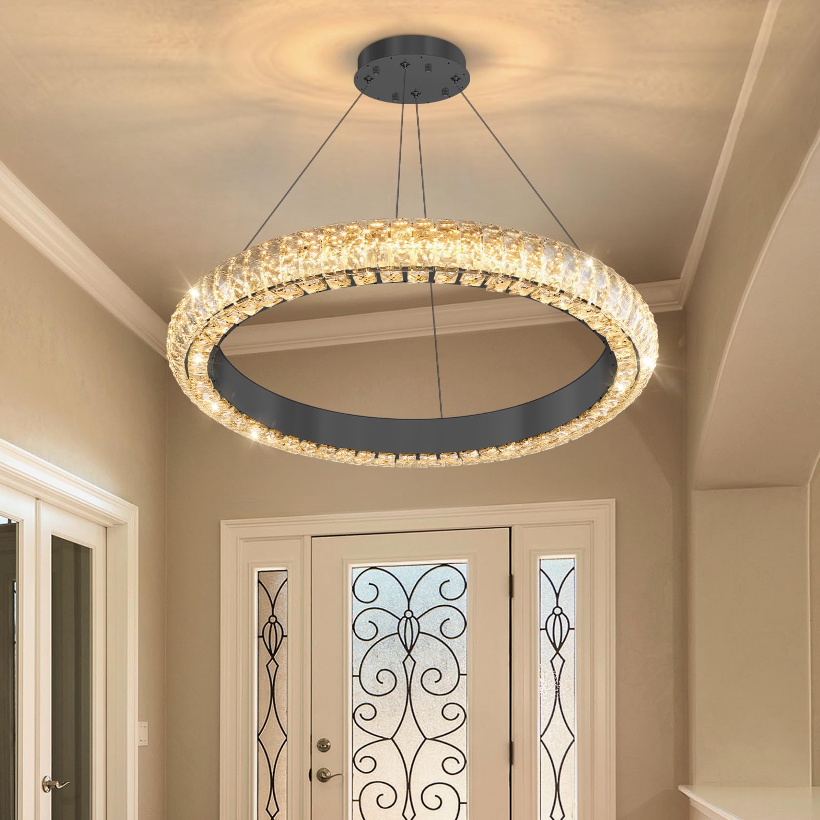Swarovski Ring Lighting Fixture