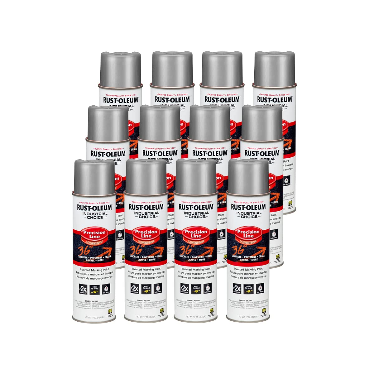 Snapklik.com : Rust-Oleum 239007-12PK Industrial Choice Inverted ...