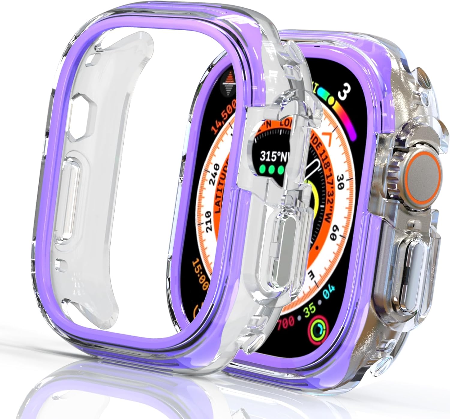 Amazon.com: Funda protectora para Apple Watch Ultra 3/2/1 de 1.929 in ...