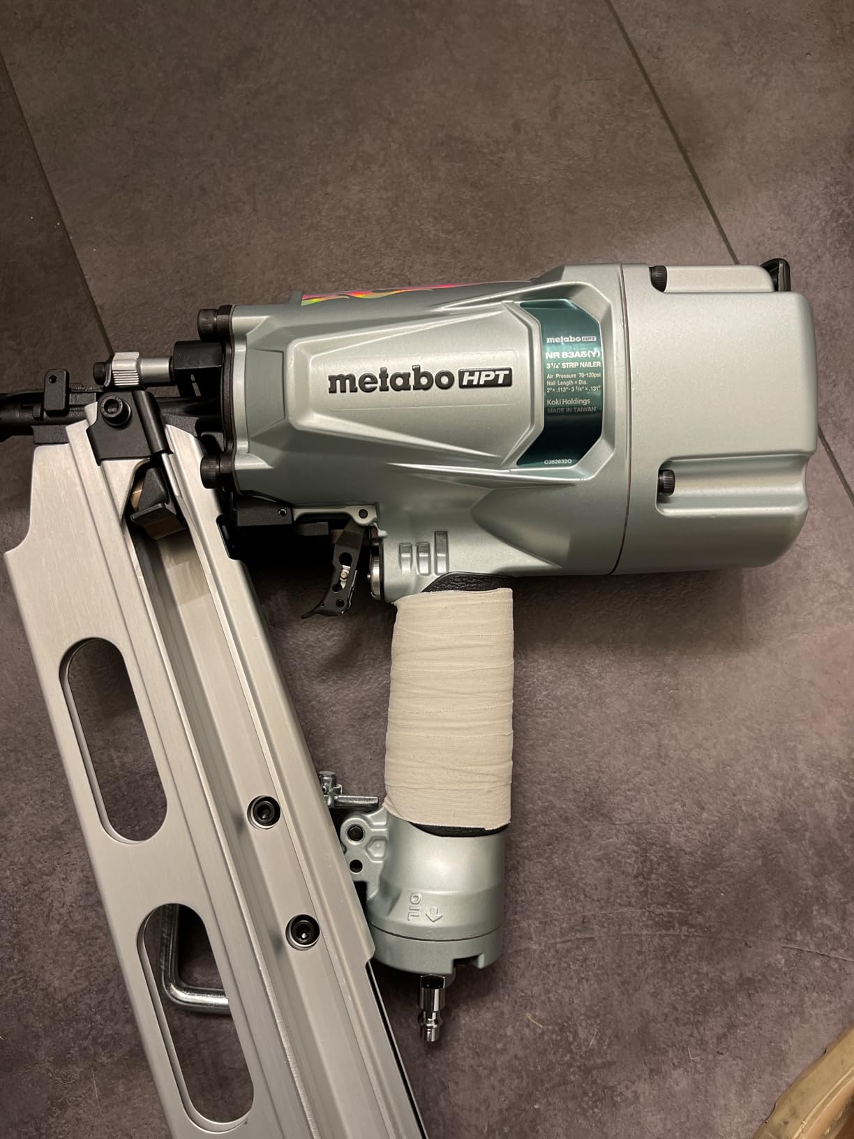 $15/mo - Finance Metabo HPT Framing Nailer | Pneumatic (NR83A5) w ...