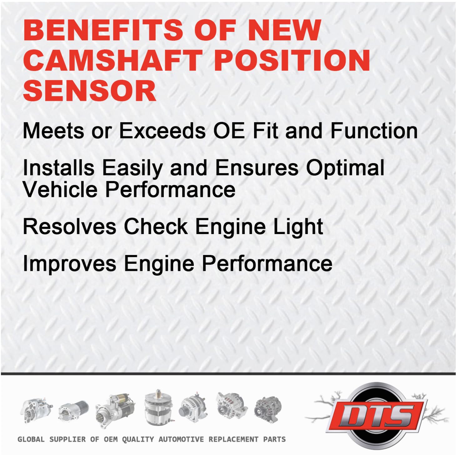 Snapklik.com : DTS New 2 Terminal Camshaft Position Sensor PC643 ...