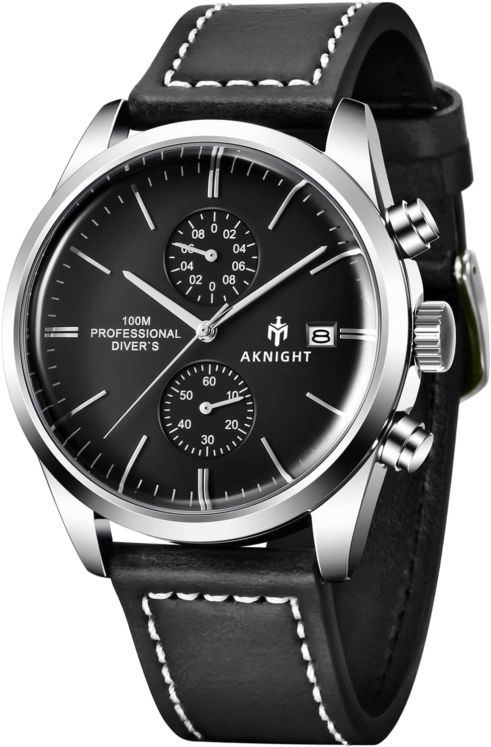 Rotary Mens Pilot Analogue Quartz Watch with Green Dial and Green ...