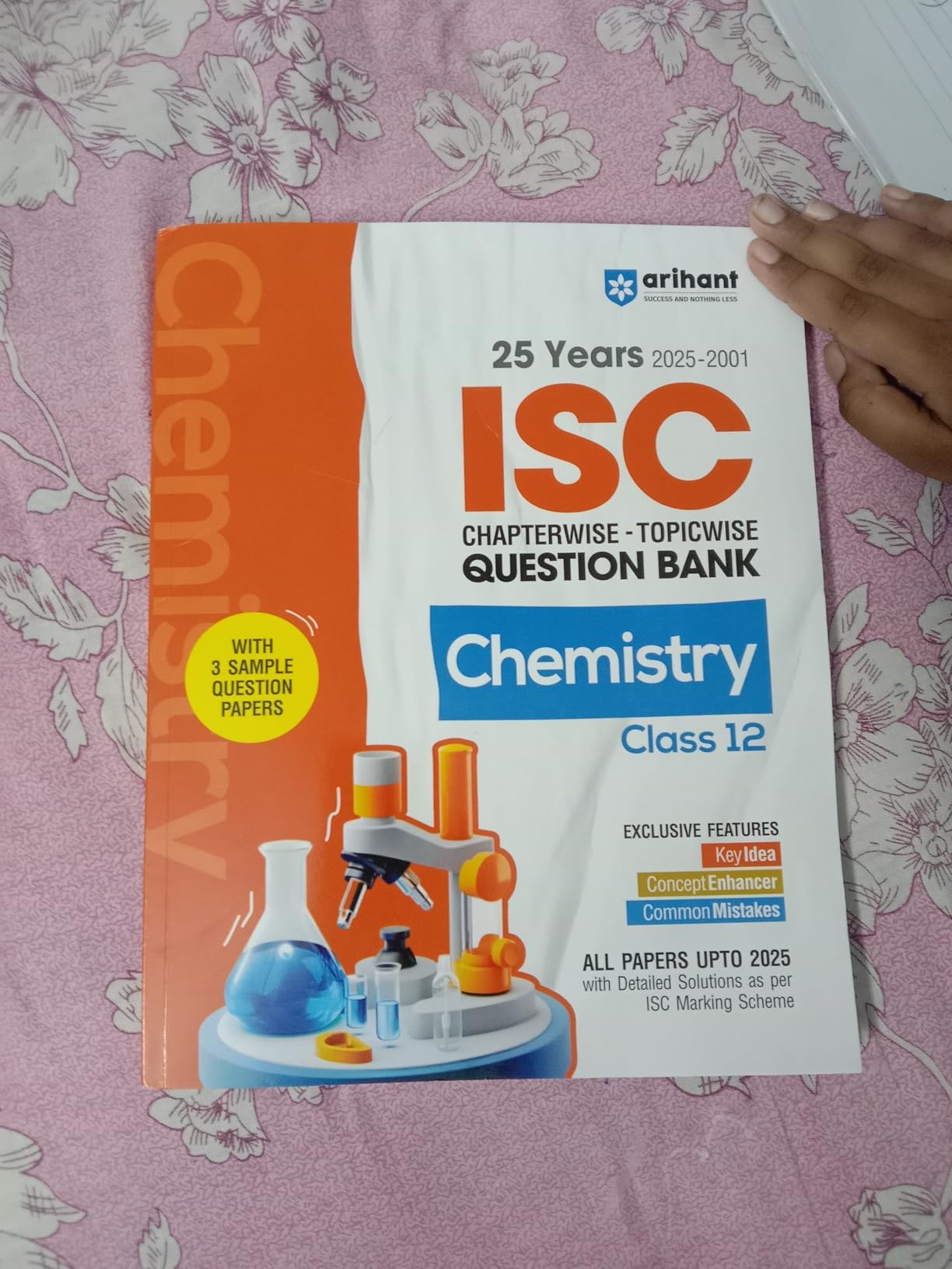 Arihant ISC Question Bank Chapterwise & Topicwise Class 12 Chemistry ...