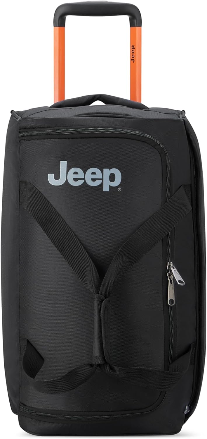Amazon.com | Jeep JS009D Two Wheel Rolling Travel Duffle Bag | Travel ...