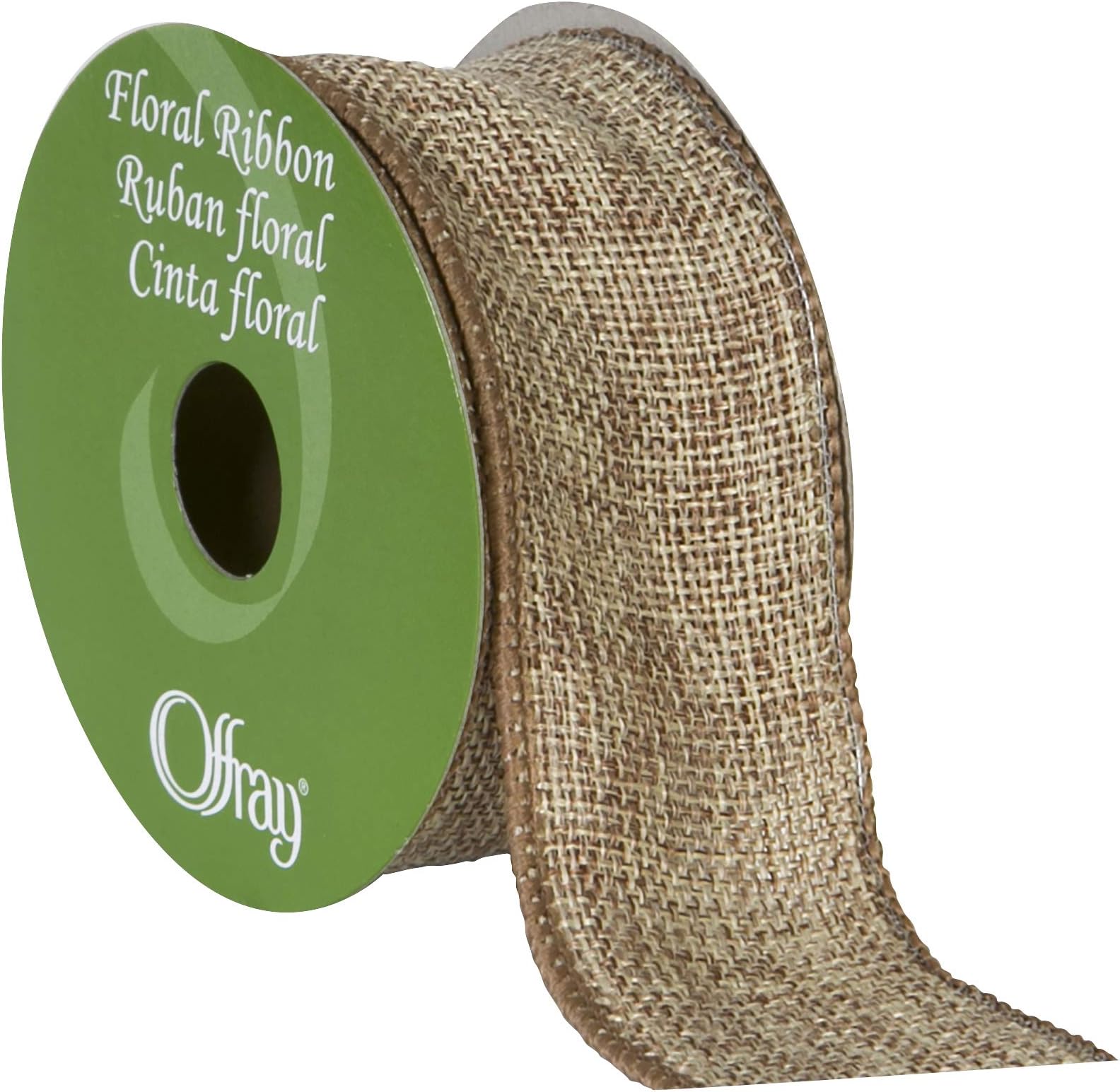 Amazon.com: Berwick Offray 1.5" Wide Rustic Saddle Polyester Ribbon ...