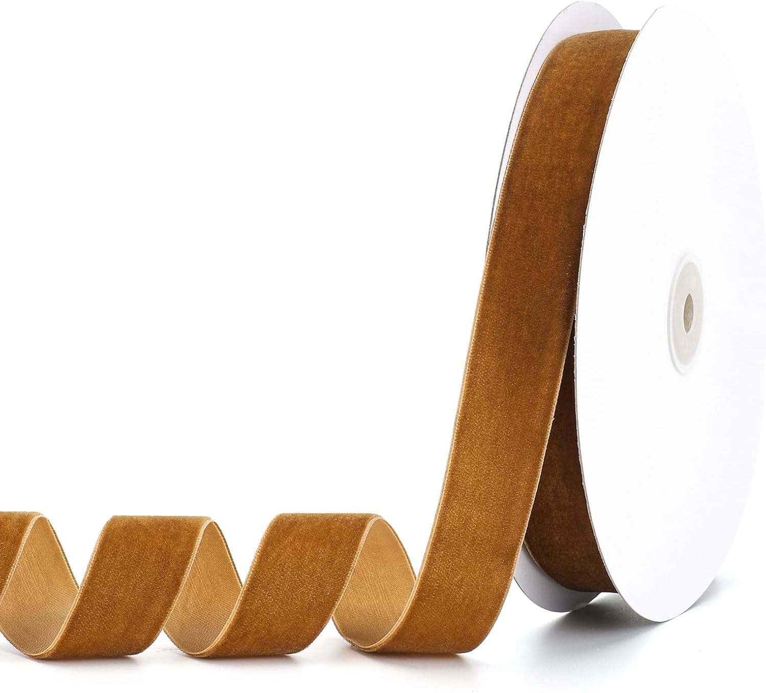 Amazon.com: Pieaary Brown Velvet Ribbon 1" x 20Yd,Great for Gift ...