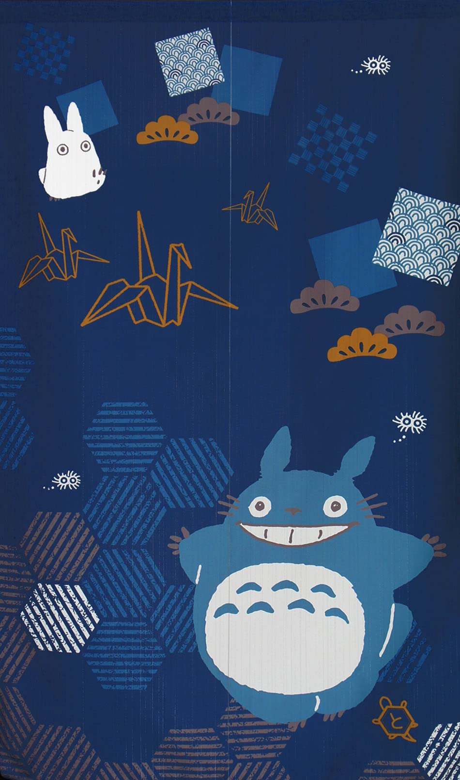 Amazon.co.jp: Eclea ふくまねき トトロ のれん つるかめ : ホーム＆キッチン