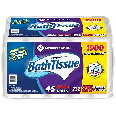 Amazon.com: Member's Mark- Ultra Premium Soft & Strong Bath Tissue 2 ...