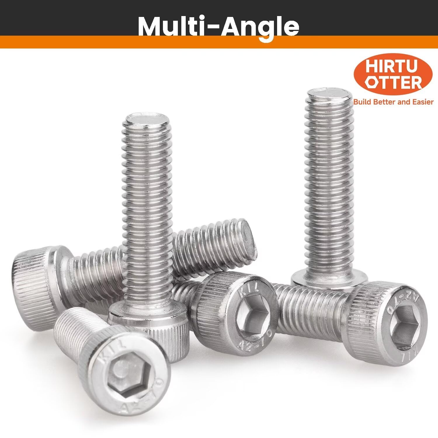 Snapklik.com : M10 X 18mm 4 Pcs Socket Head Cap Screws, 304 Stainless ...
